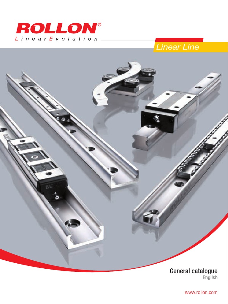 Linear-Line Rollon en | PDF | Bearing (Mechanical) | Actuator