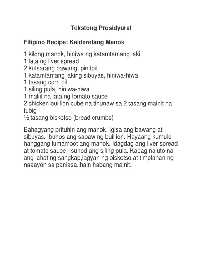 Tekstong Prosidyural | PDF