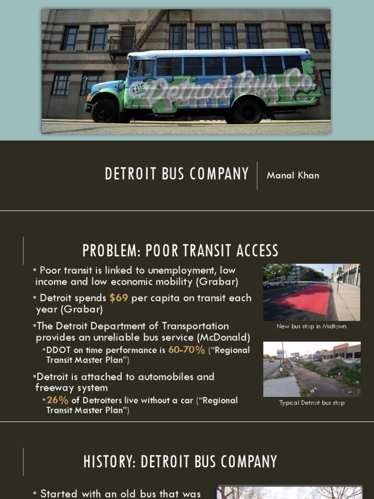 Transitdetroitbuscompany | PDF | Detroit | Public Transport