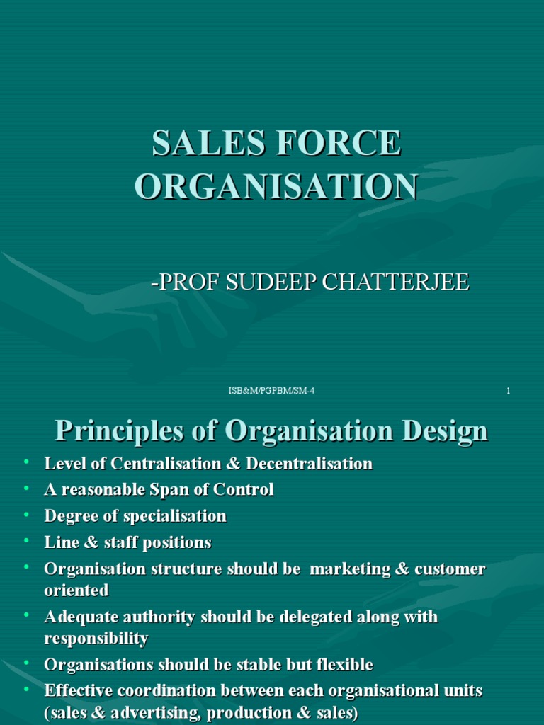 Sales Force Pdf Sales Marketing