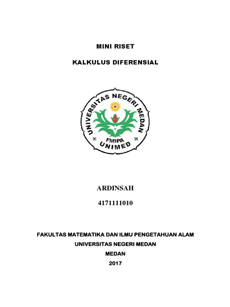 Mini Riset Kalkulus | PDF