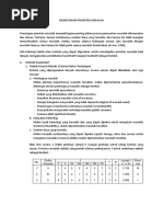Metode Manajemen CARL Dalam Menentukan Prioritas Masalah | PDF