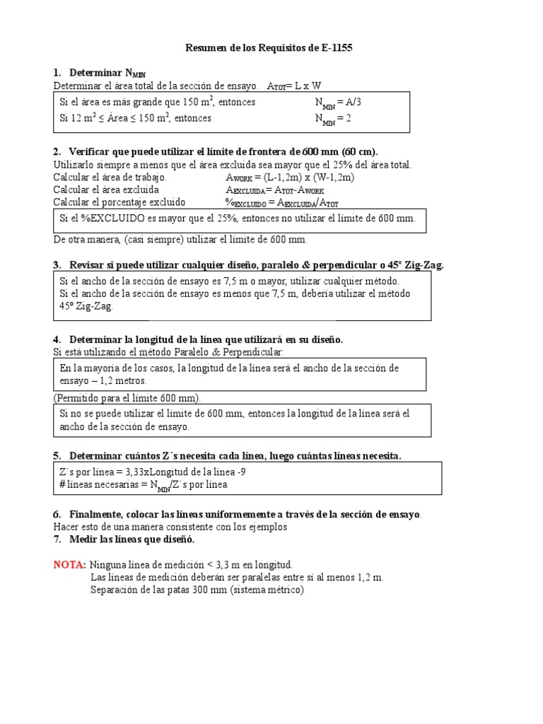 Planicidad Procedimiento Metrico | PDF | Longitud | Enseñanza de matemática