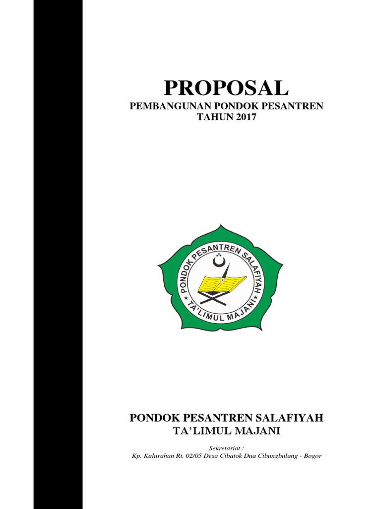 Proposal Pesantren A Asep | PDF