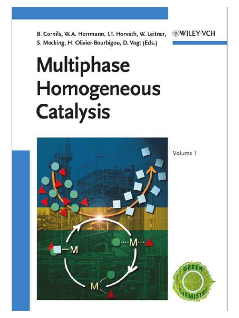 Multiphase Homogeneous Catalysis PDF | PDF | Supercritical Fluid ...