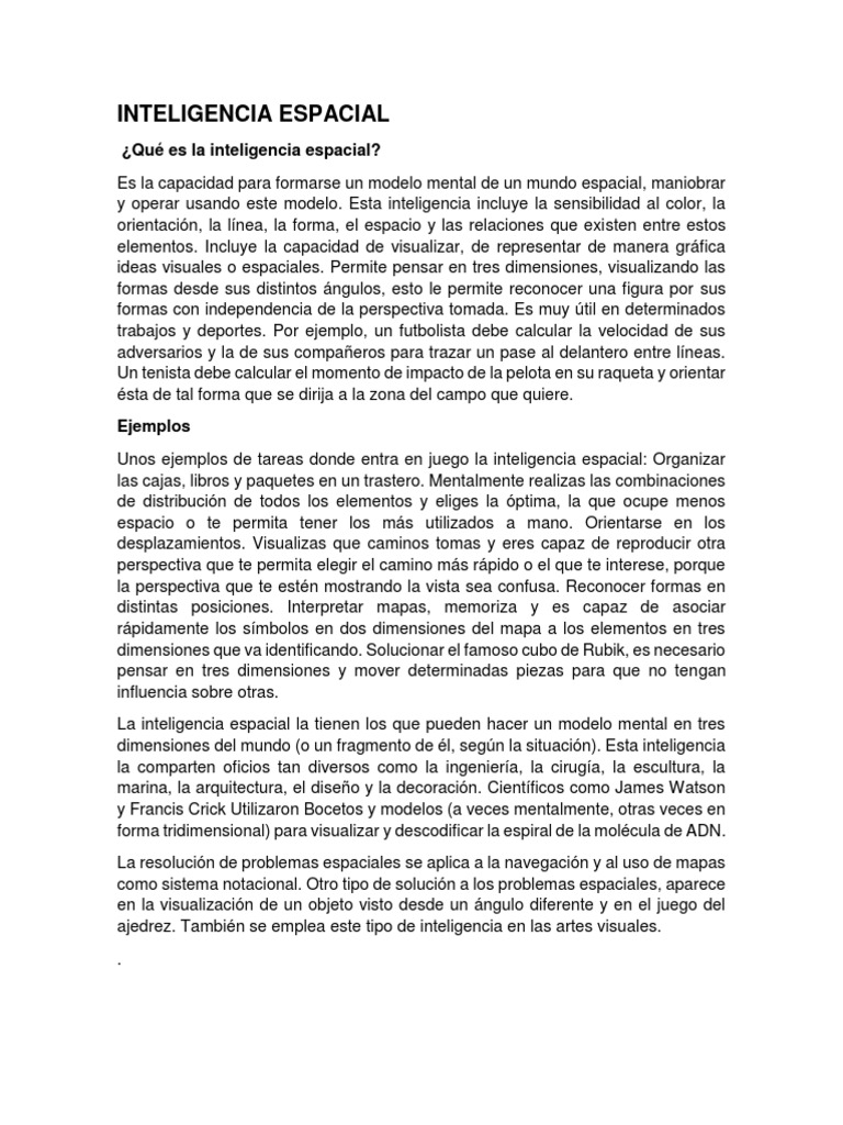 Inteligencia Espacial | PDF | Mapa | Perspectiva (Gráfica)