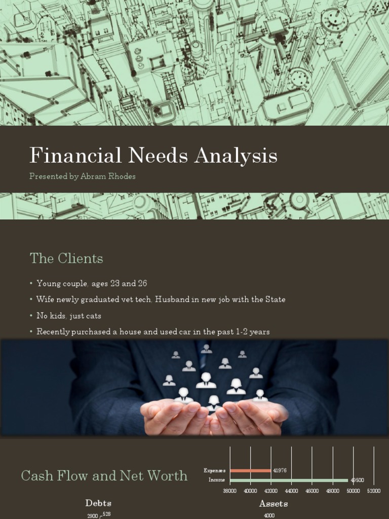 Financial Needs Analysis | PDF | Life Insurance | Insurance