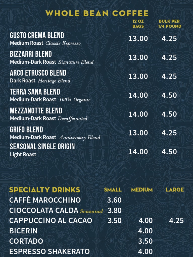 Caffe Umbria Logan Square | PDF