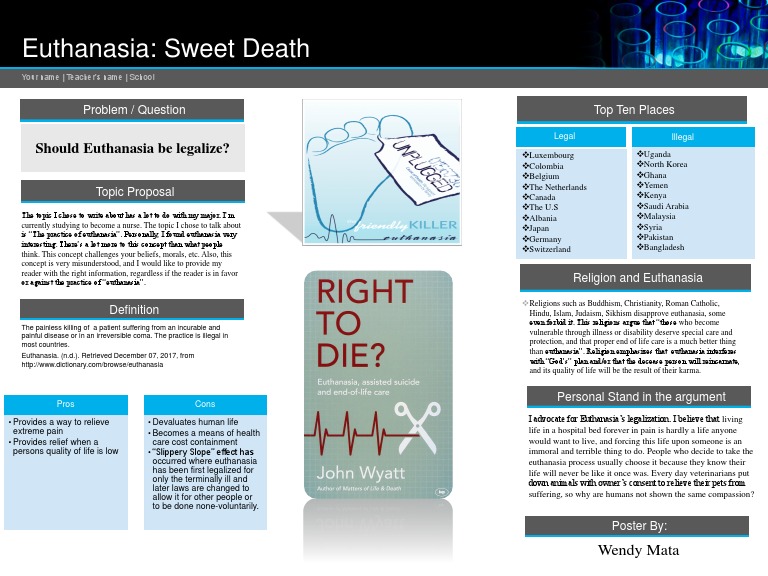 Euthanasia Power Point | PDF | Applied Ethics | Euthanasia (Also ...
