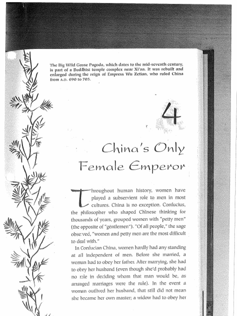 Empress Wu Zetian | PDF