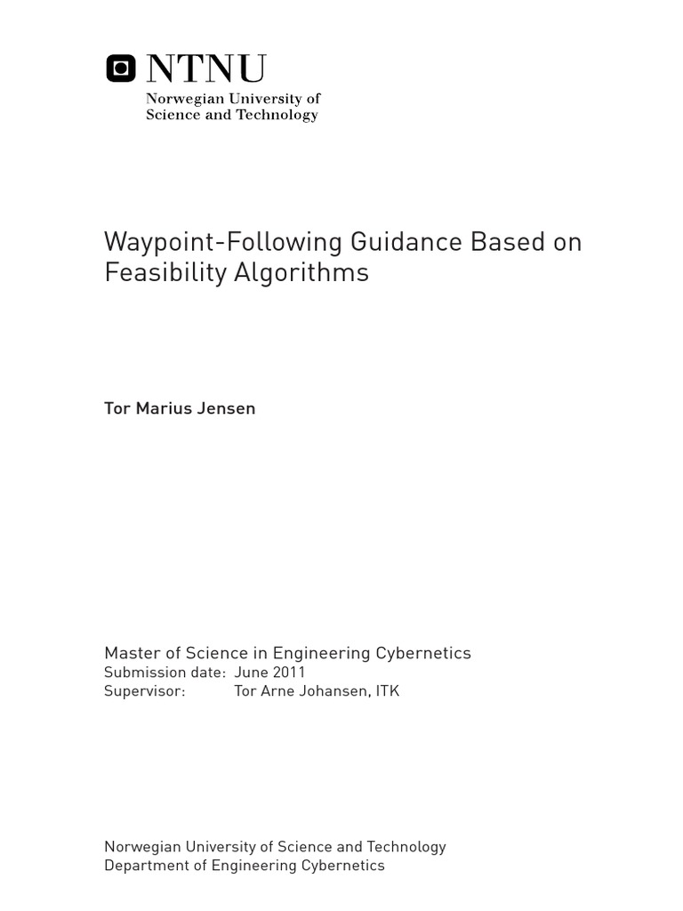 BA Waypoint Navigation | PDF | Interpolation | Spline (Mathematics)