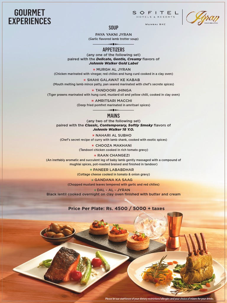 (TRI01344) JW Menu For Jyran Signature - A4 - PG 01&02 | PDF | Asian ...