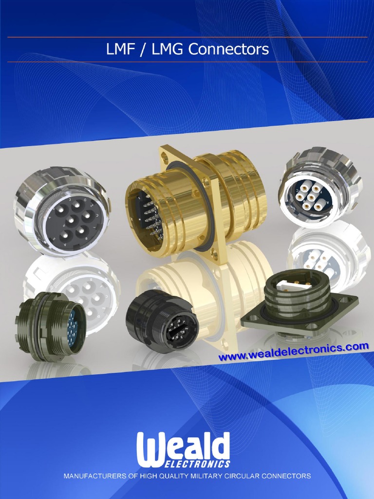 LMF LMG Connectors | PDF | Electrical Connector | Ac Power Plugs And ...