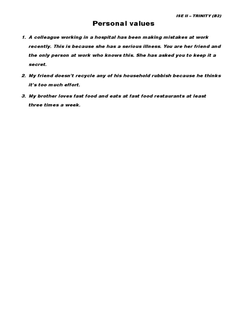 Prompts - Personal-Values-and-Ideals | PDF