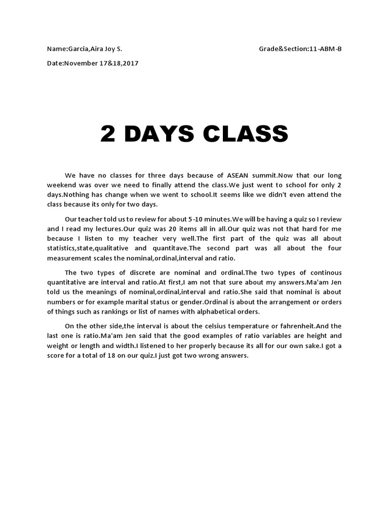2 Days Class | PDF