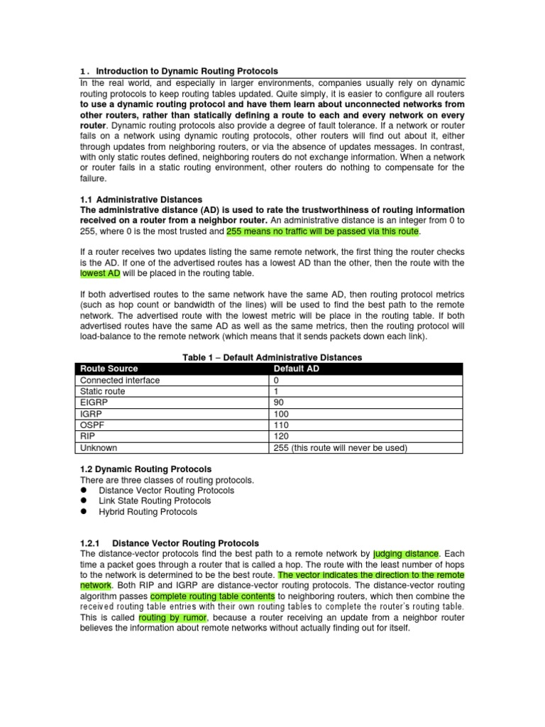 Routing Information Protocol (RIP) | Download Free PDF | Routing | Router (Computing)