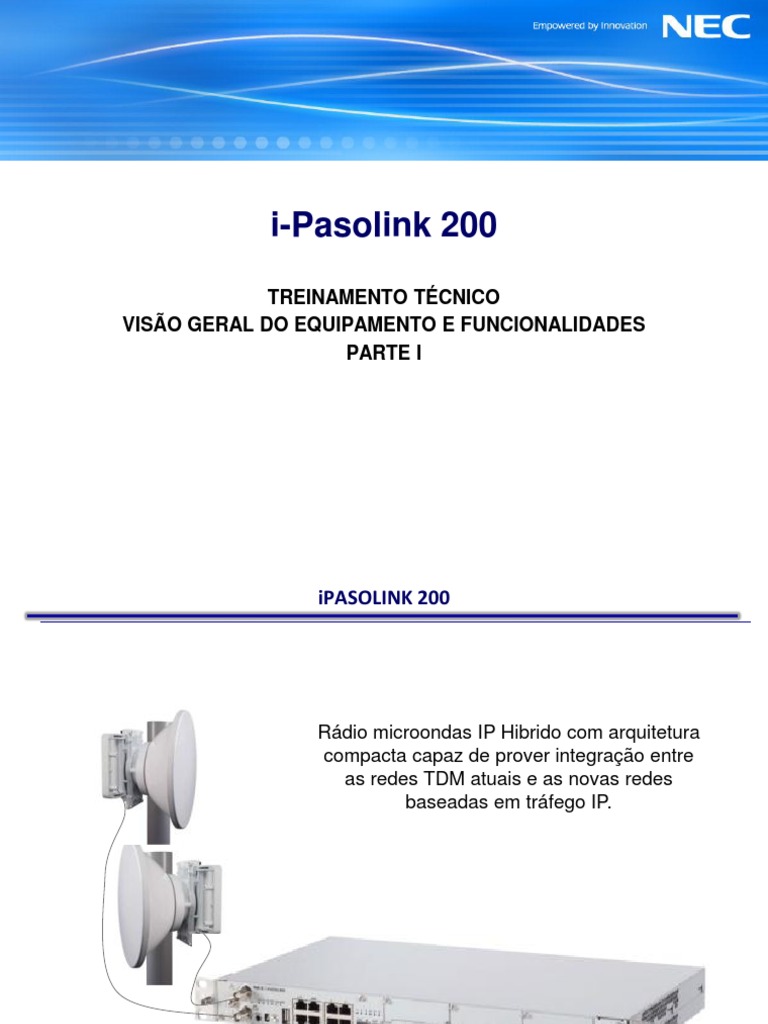 IPaso 200 - Parte 1 - Visão Geral | PDF | Ethernet | Engenharia Eletrônica