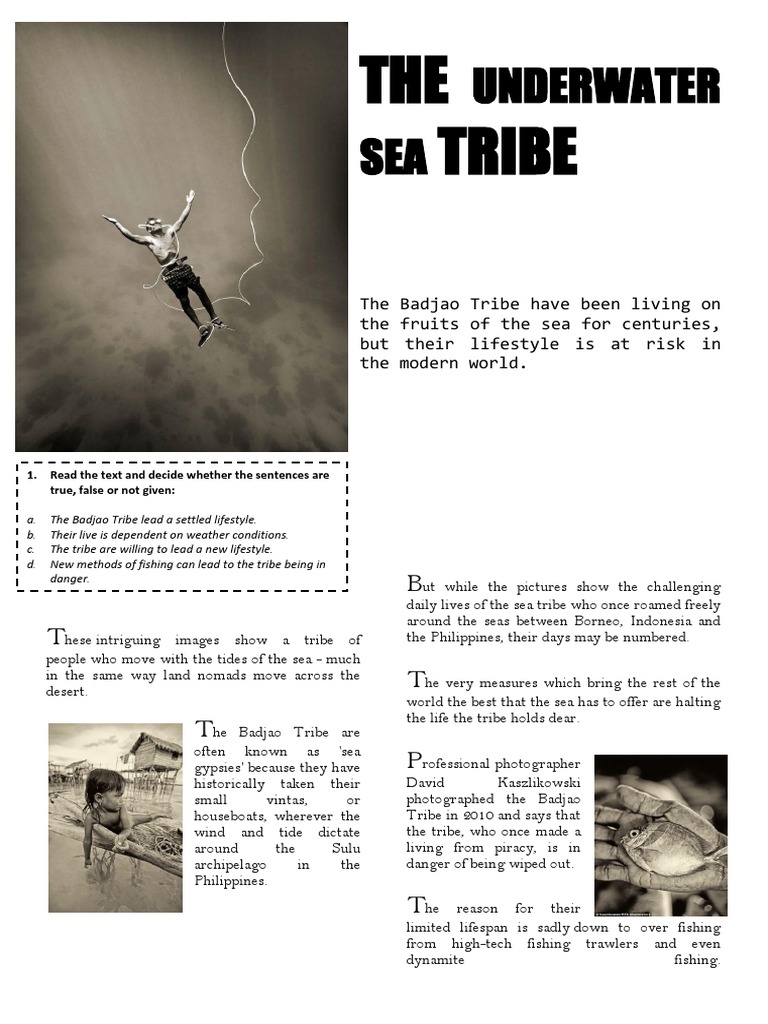 Badjao Tribe: Sea Gypsies at Risk | PDF