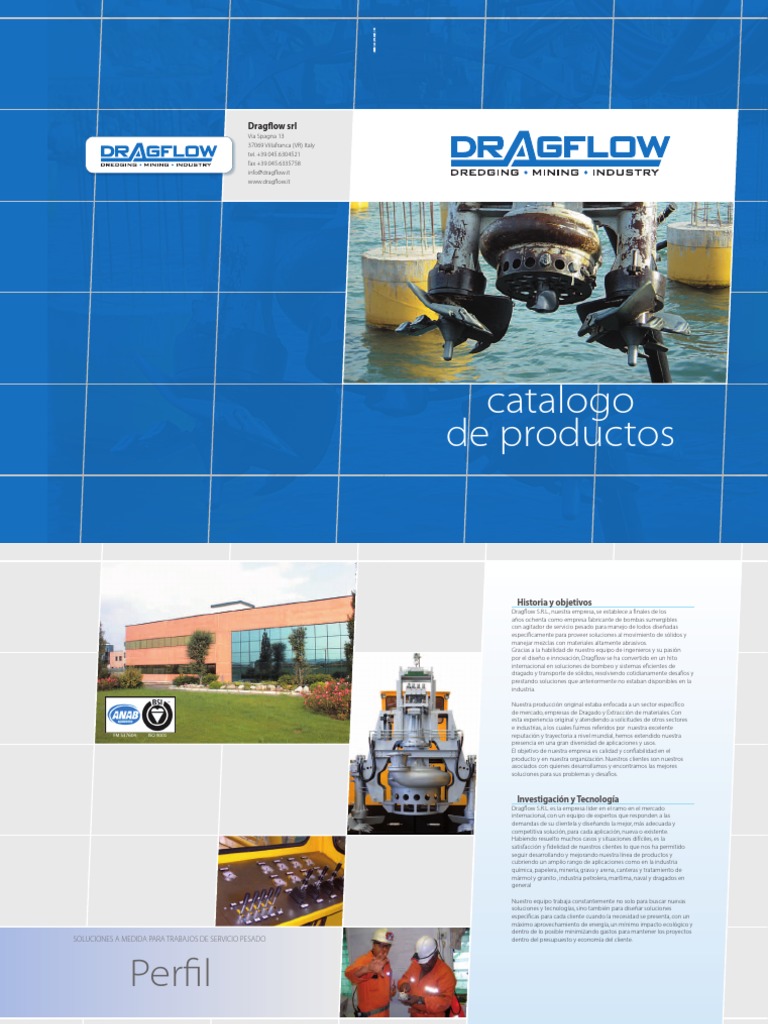 Bombas Dragflow para Servicio Pesado | PDF | Industrias | Science