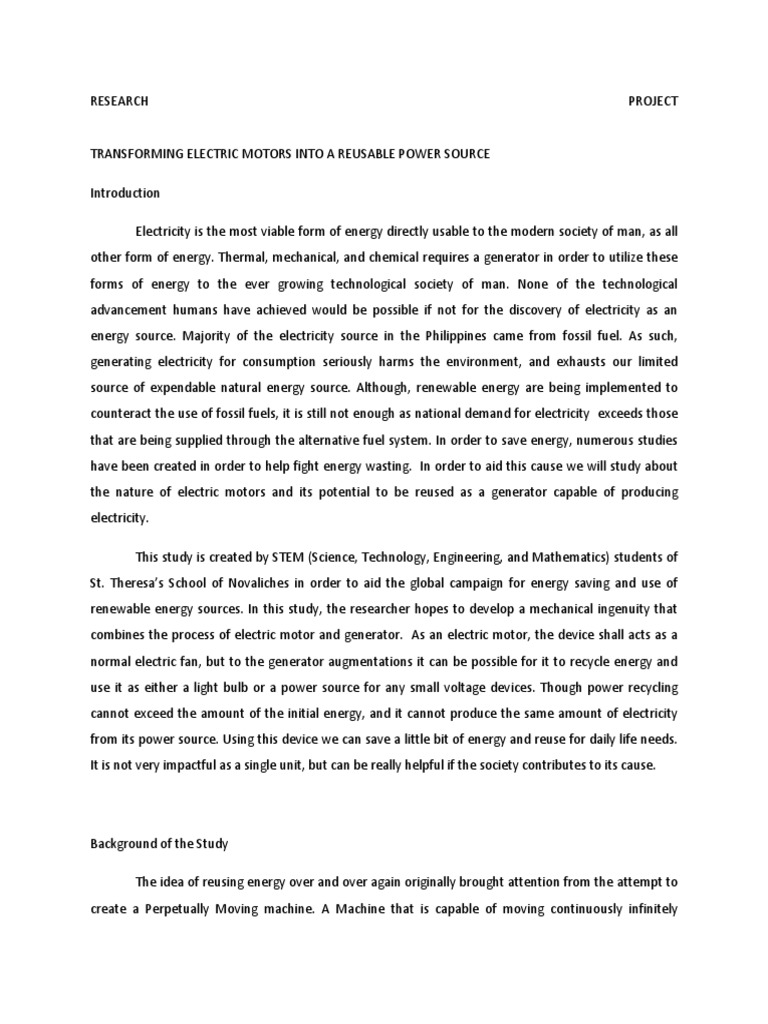 Chapter 2 Review of Related Literature and Studies | PDF | Electric ...