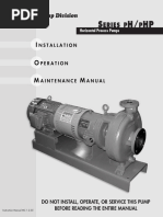 CPS Pumps Installation and Operation Manual | PDF | Pump | Bearing ...