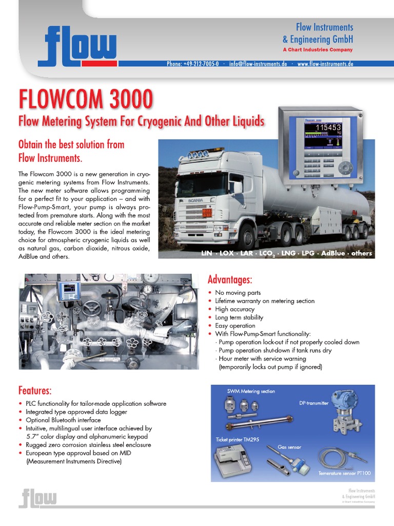 Flowcom 3000 PDF | PDF