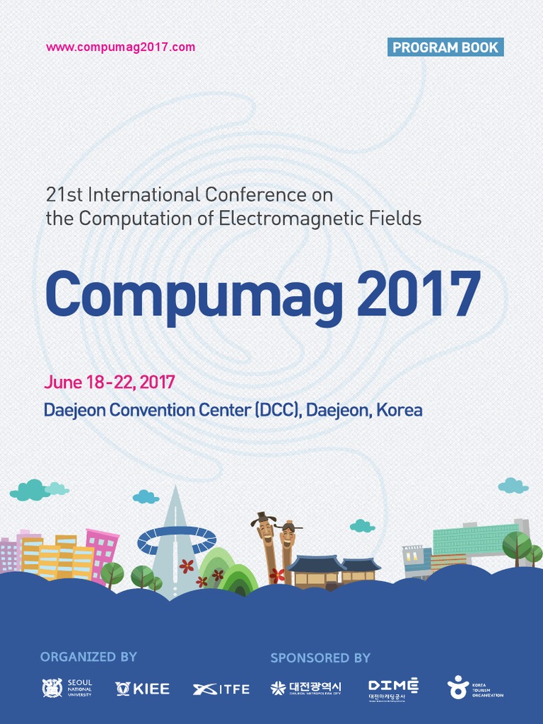 Compumag 2017 Program Book | PDF | Inductor | Simulation