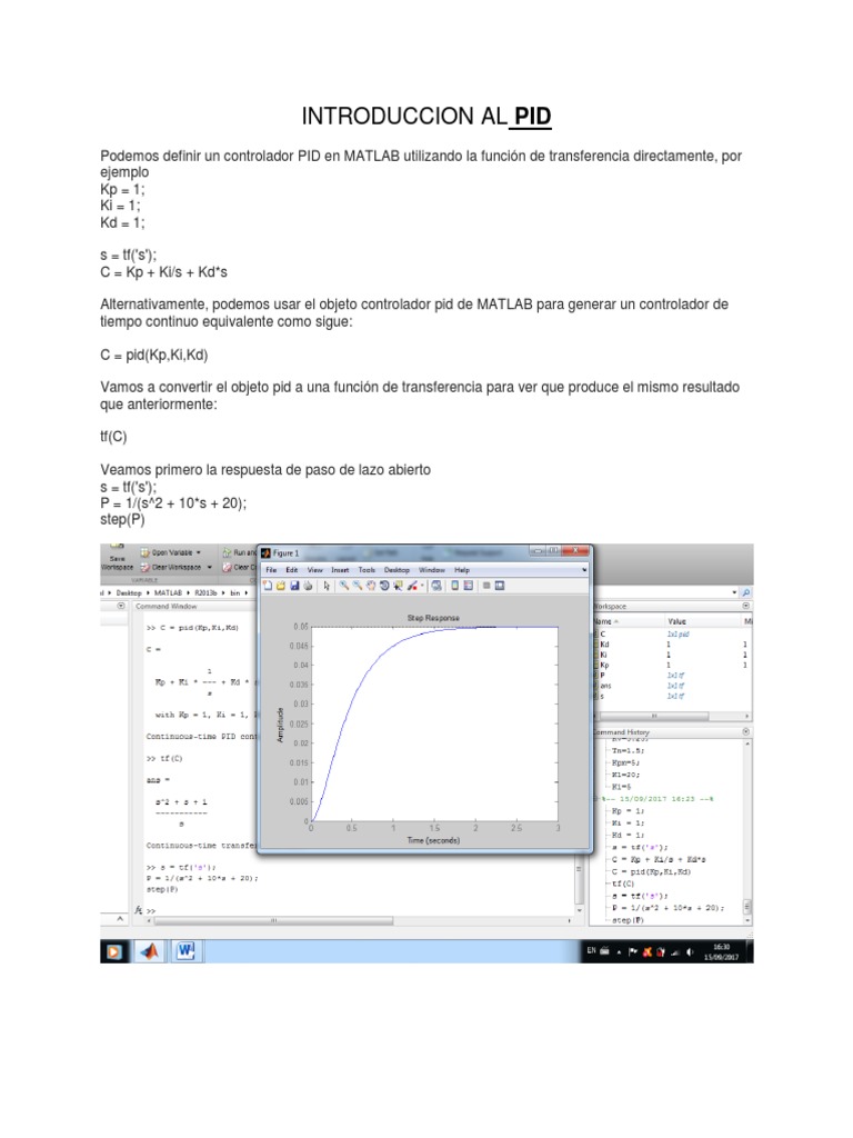 Introduccion Al PID | PDF | Ingenieria Eléctrica | Software