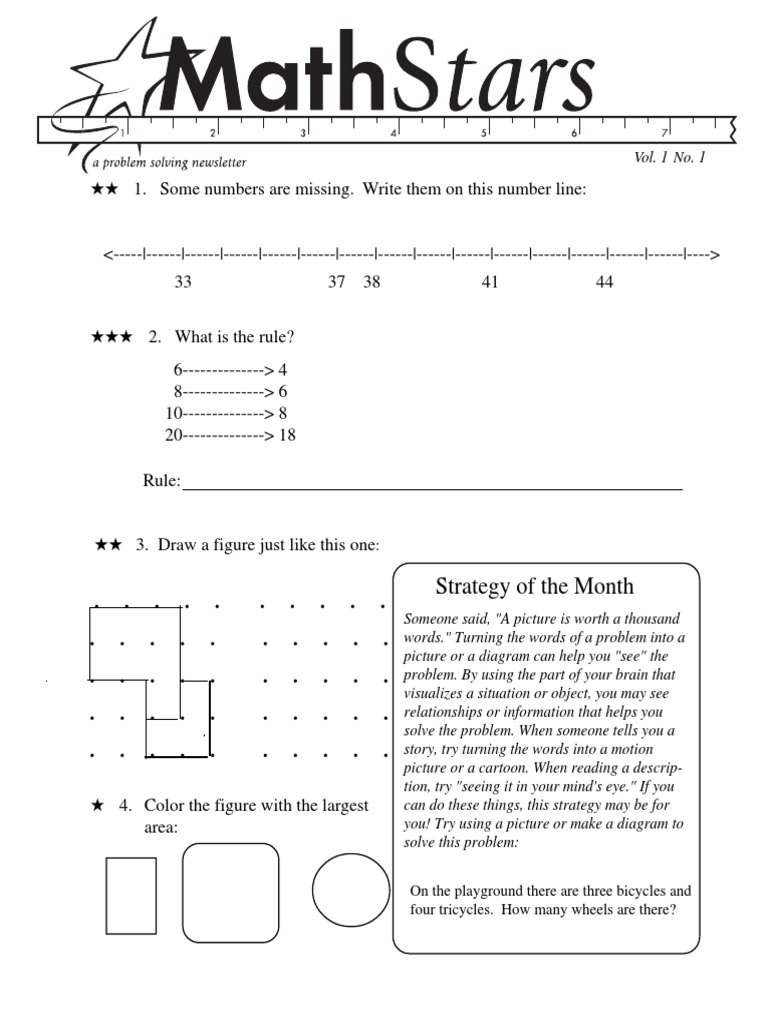Math Stars Grade 1 PDF | PDF | Teaching Mathematics | Geometry