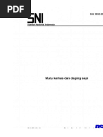 SNI Daging Ayam | PDF