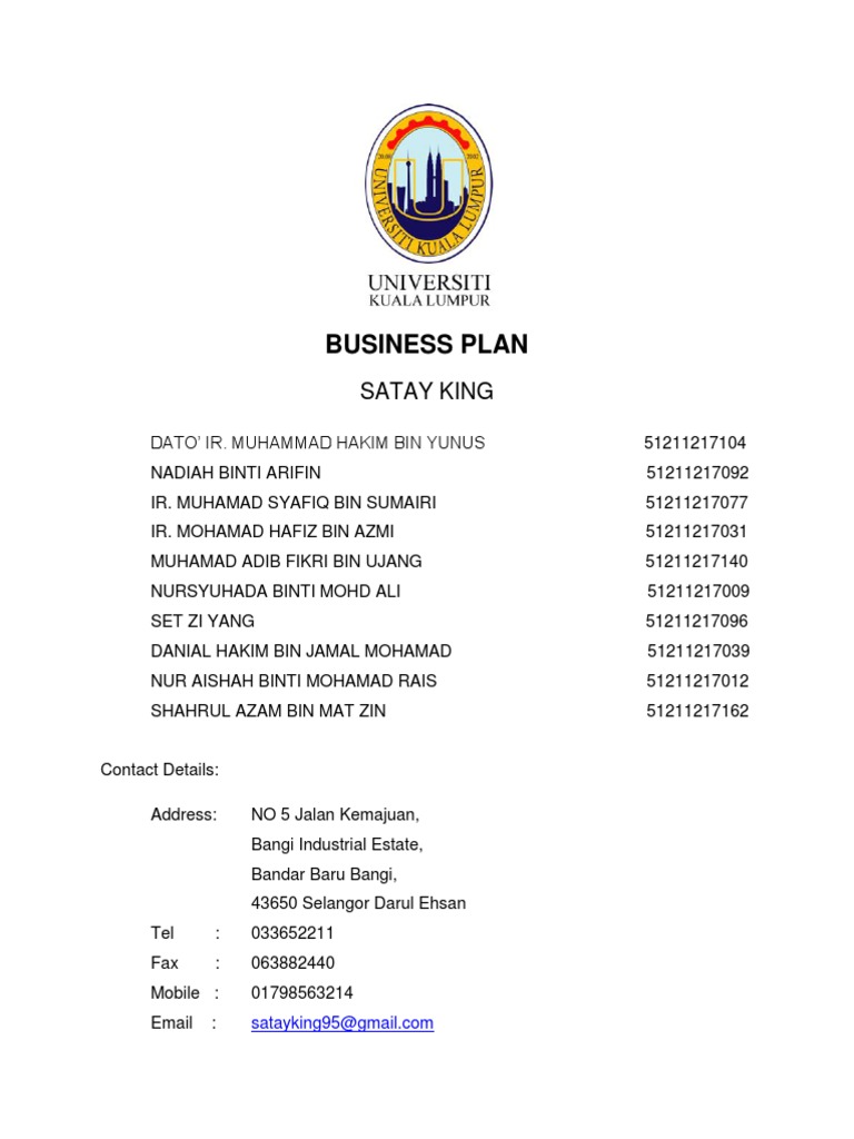Contoh Bussiness Plan | PDF | Market Segmentation | Infrared