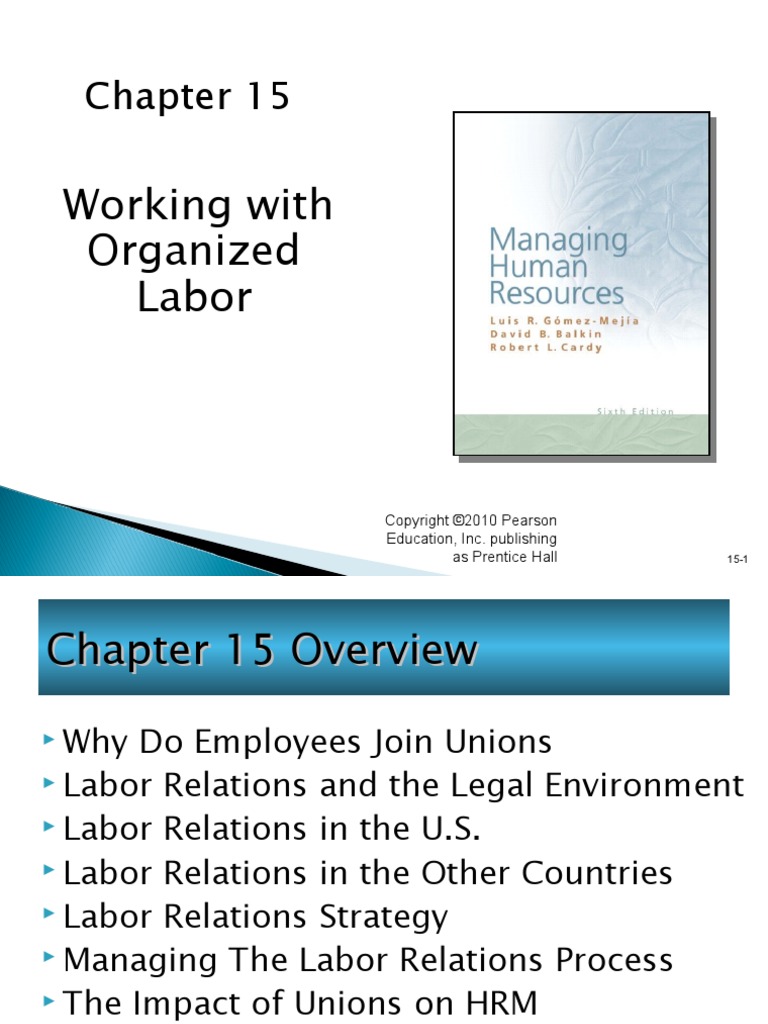 Working With Organized Labor | PDF | Trade Union | Industrial Relations