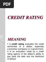 Credit Ratings Comparison Table | PDF | Bond Credit Rating | Credit