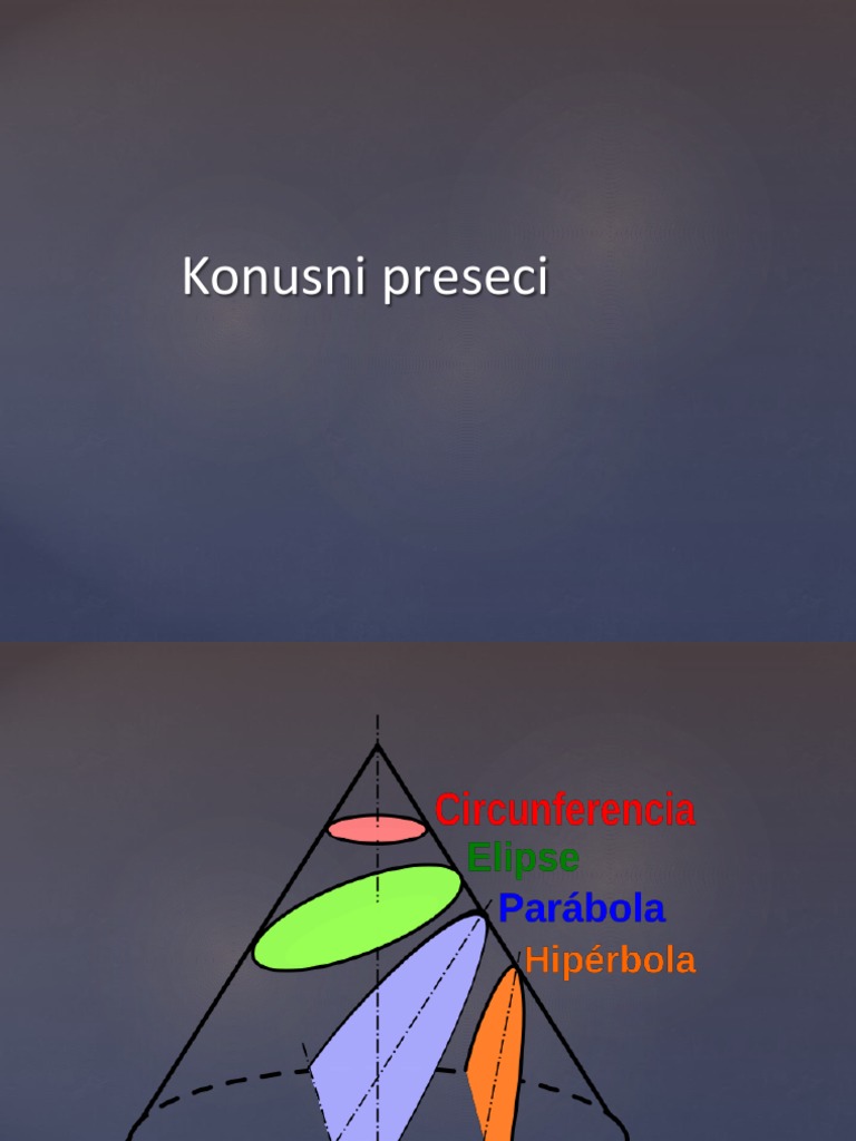 Konusni Preseci | PDF