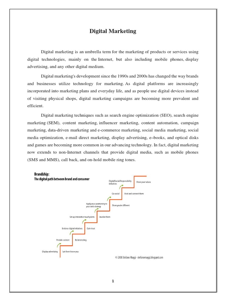 Digital Marketing | Download Free PDF | Search Engine Marketing ...