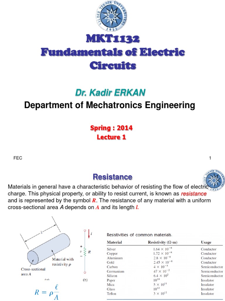 Fundamentals Od Electric Circuits 2 Pdf Electrical Resistance And
