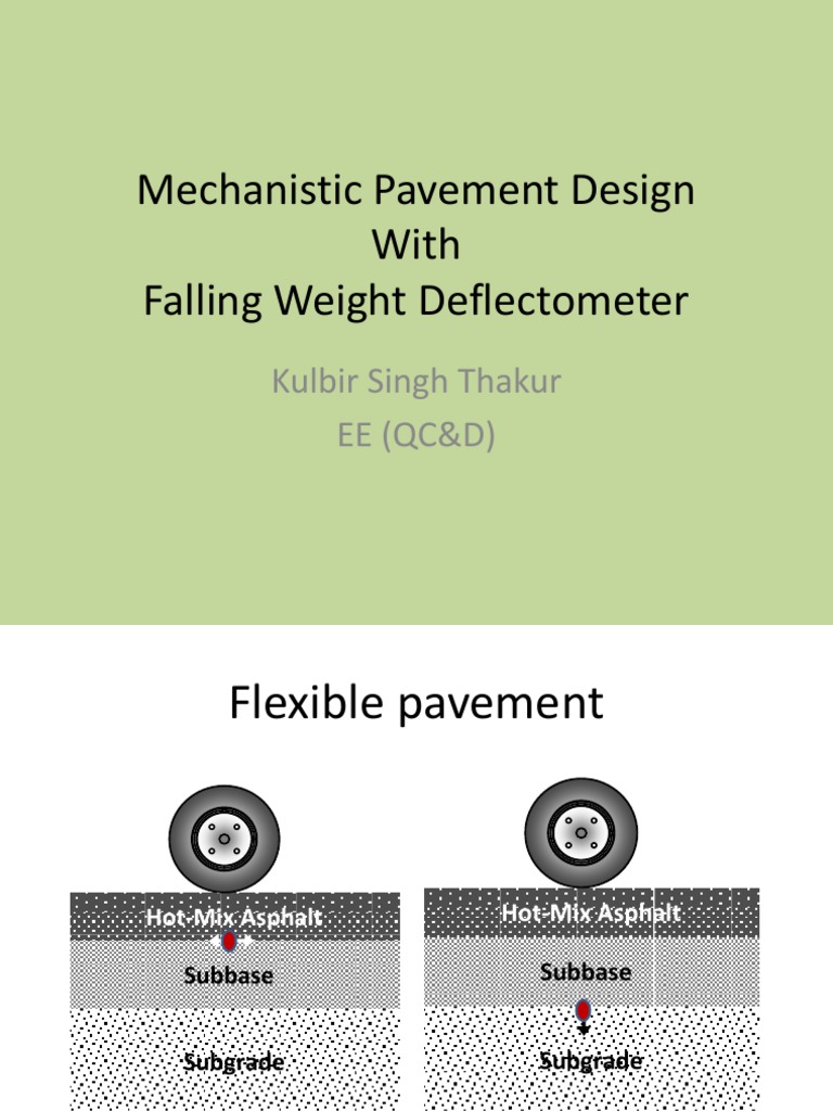 Mechanistic Pavement Design | PDF | Civil Engineering | Transportation ...
