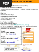Nwssu Learning Management System Student Quick Guide: How To Log In ...