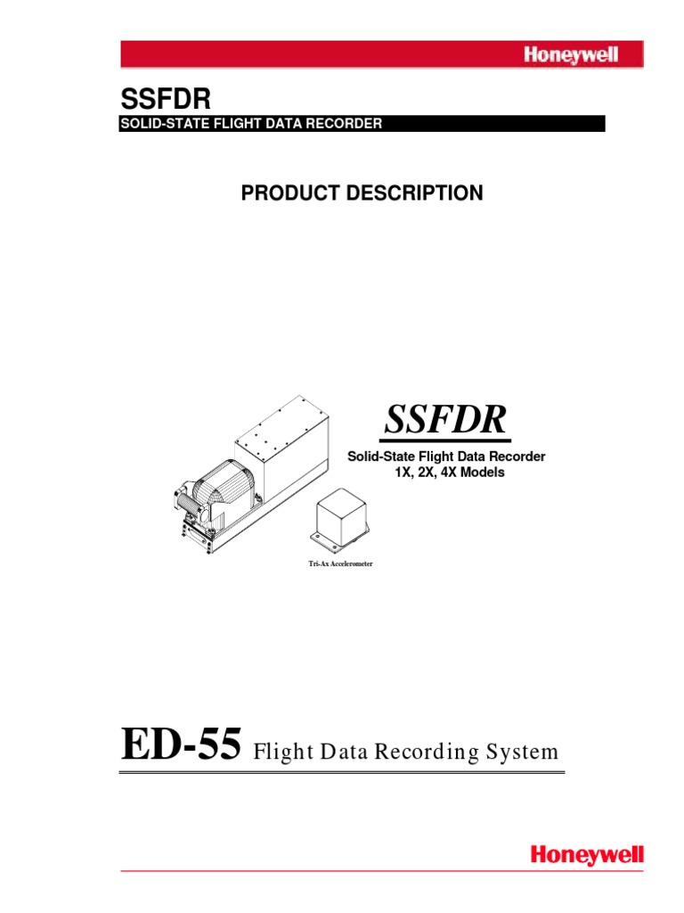 Flight Data Recorder (SSFDR) | Flight Recorder | Solid State Drive