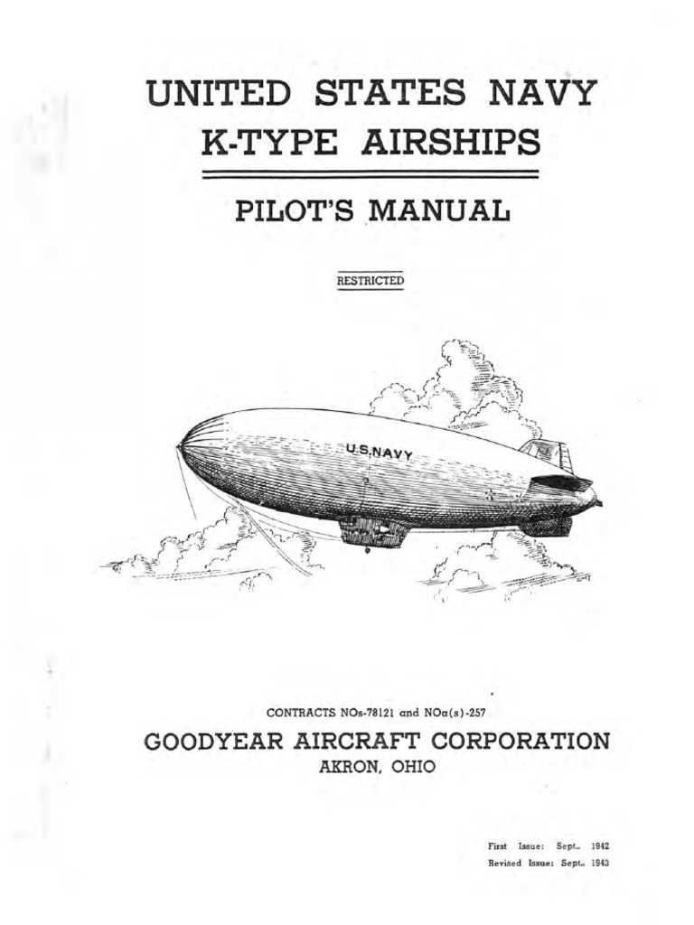 Airship Pilot Manual PDF | PDF | Buoyancy | Airship