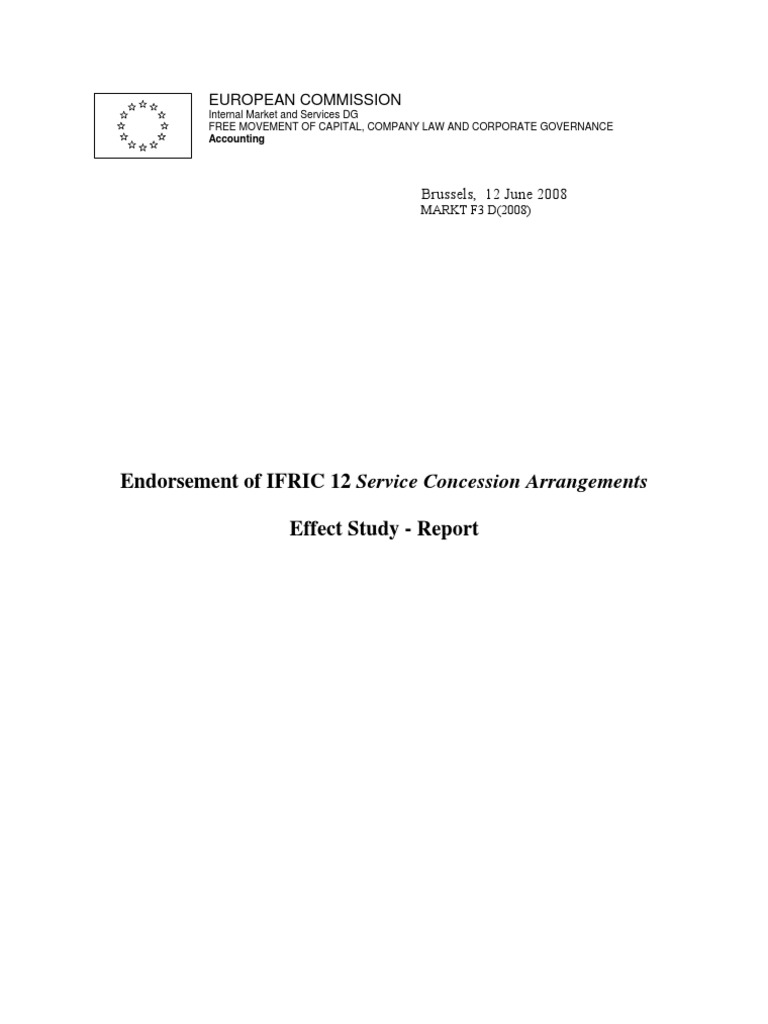 Effect Study Ifric12 en | PDF | International Financial Reporting ...