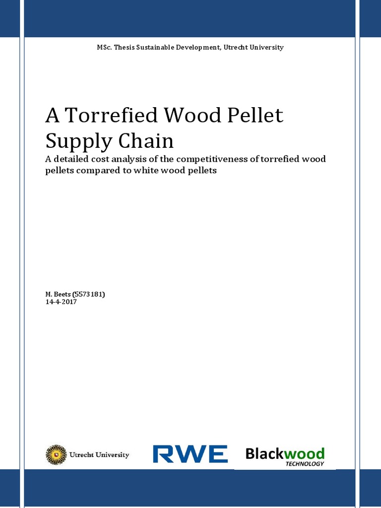 A Torrefied Wood Pellet Supply Chain | PDF | Biomass | Renewable Energy