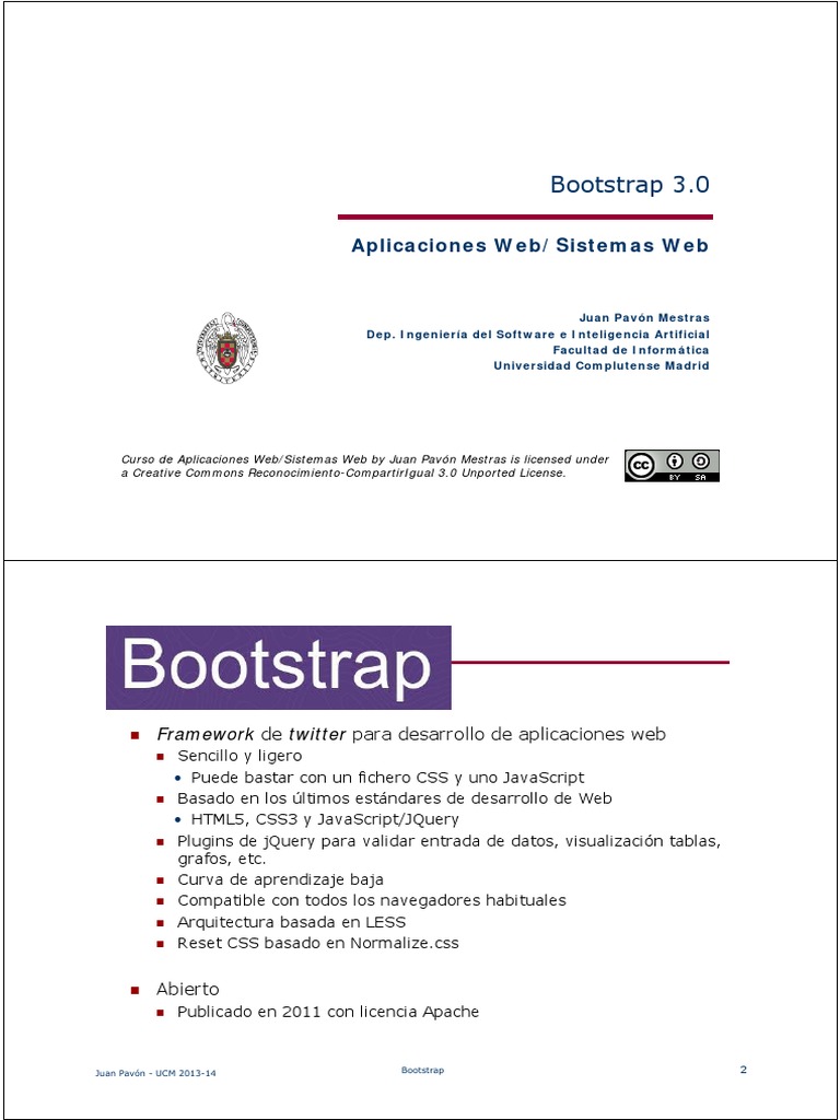 0094 Css Bootstrap | PDF | Bootstrap (marco frontal) | Script Java