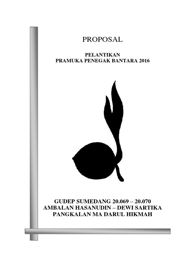 Proposal Kegiatan Pelantikan Bantara | PDF Proposal Kegiatan Pelantikan Bantara | PDF