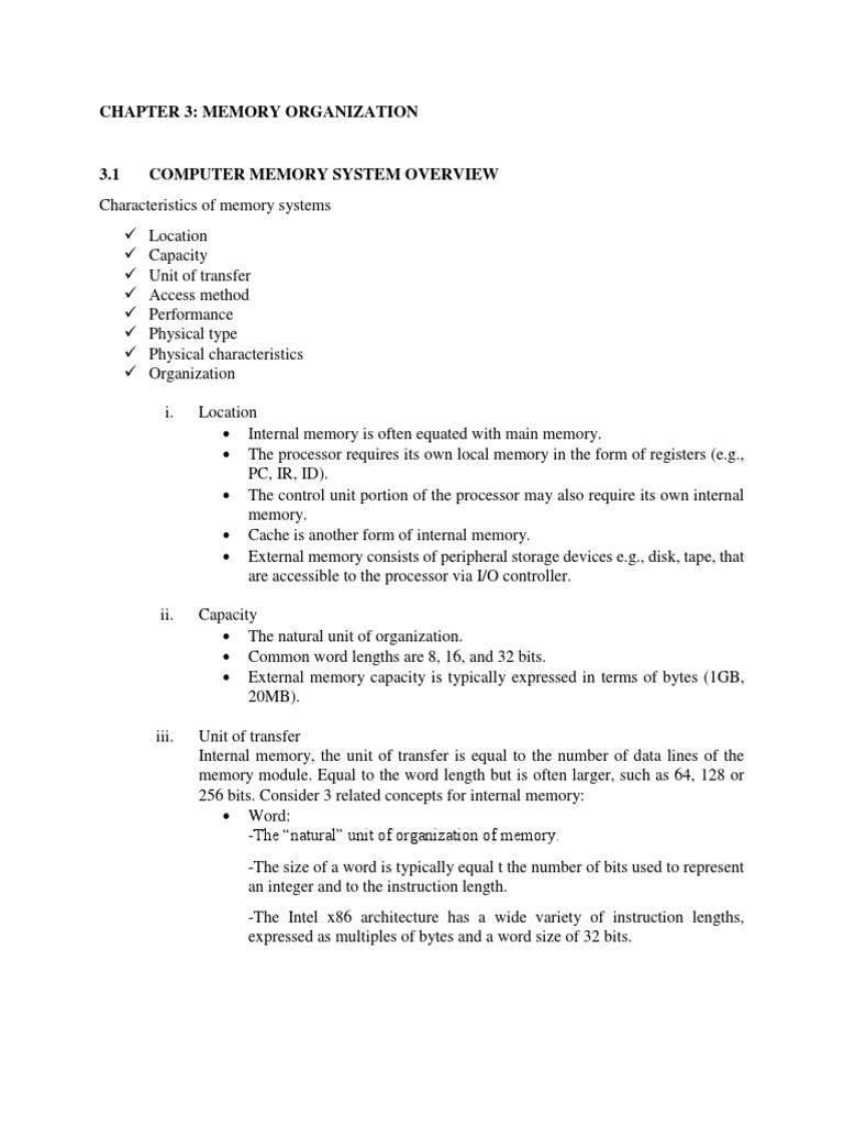 Chapter 3 | PDF | Cpu Cache | Computer Data Storage