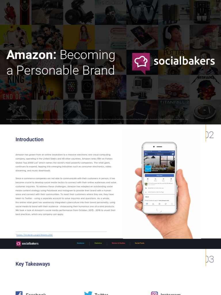 Amazon Becoming A Personable Brand | PDF | Amazon.Com | Social Media