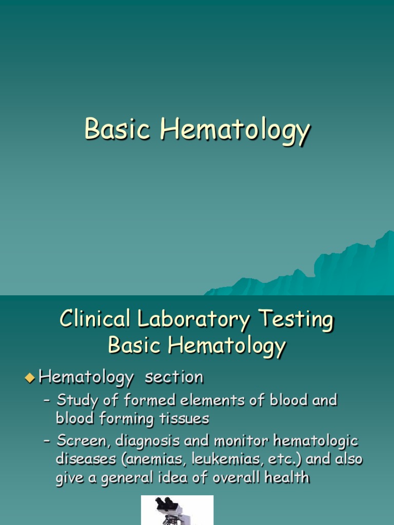 1 Hema | PDF | Granulocyte | White Blood Cell