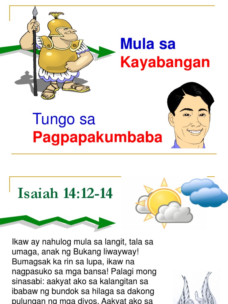 From Pride To Humility | PDF