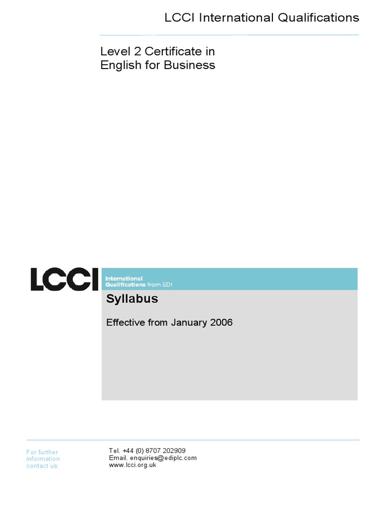 English For Business Level 2 April 2012 PDF | PDF | Test (Assessment ...