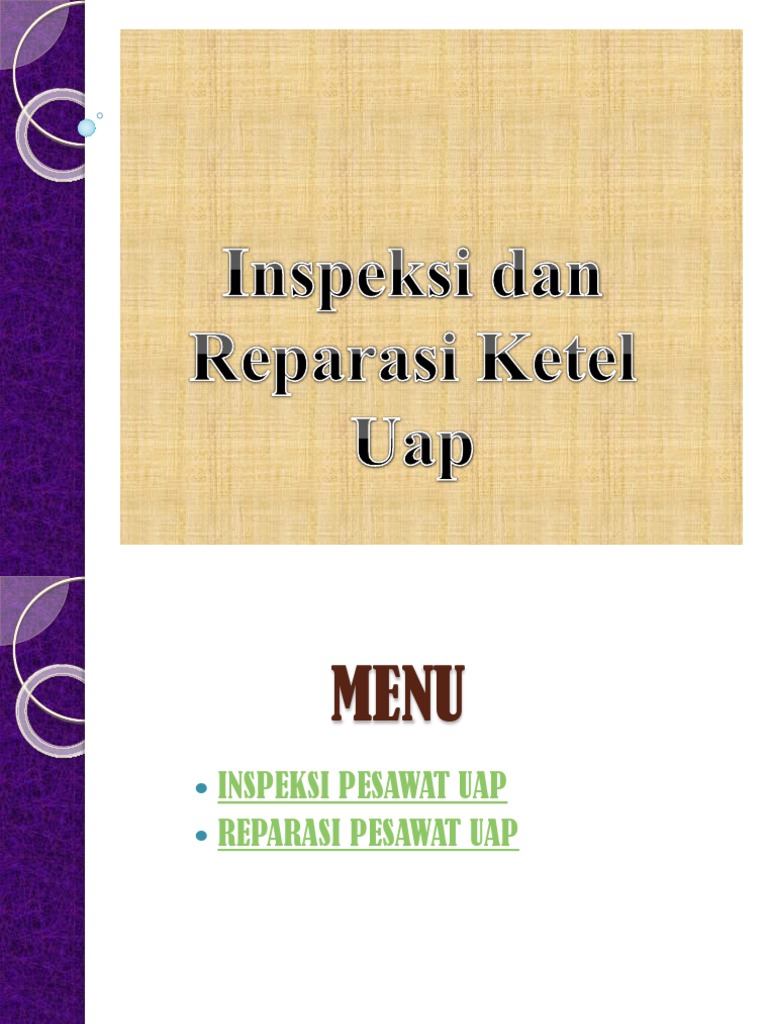 Cara Inspeksi Dan Reparasi | PDF